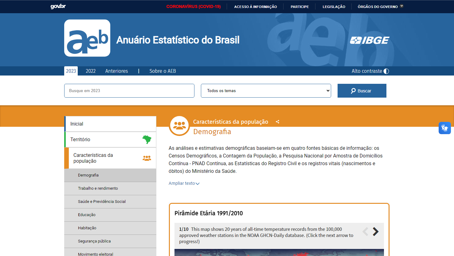Esperança De Vida Ao Nascer E Taxa De Mortalidade Infantil Anuário